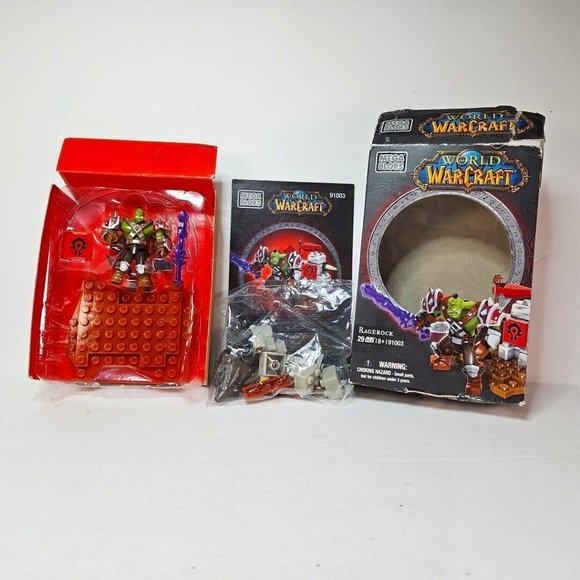 Mega Bloks | Toys | Mega Bloks Ragerock World Of Warcraft Wow Action ...